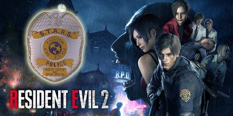 Designer diary Resident Evil 2 S.T.A.R.S. Badge
