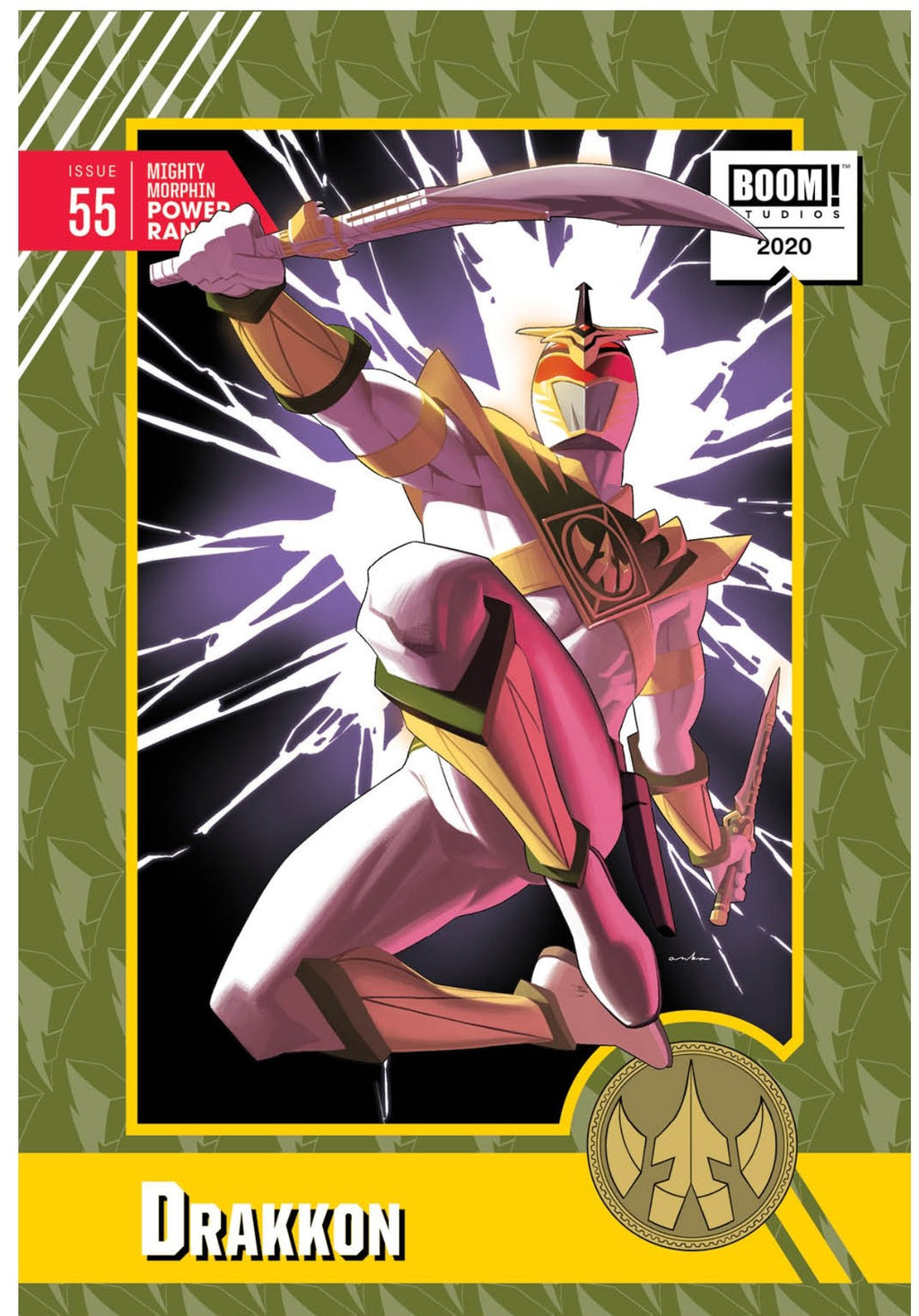 The New Green Ranger Arrives in MMPR Issue #55!