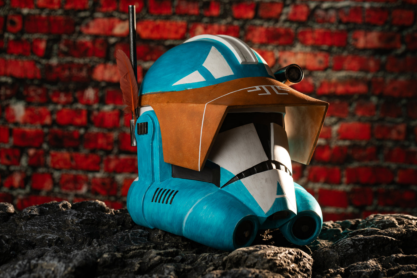 Star Wars Clone Captain Tukk Resin Helmet Adult Halloween