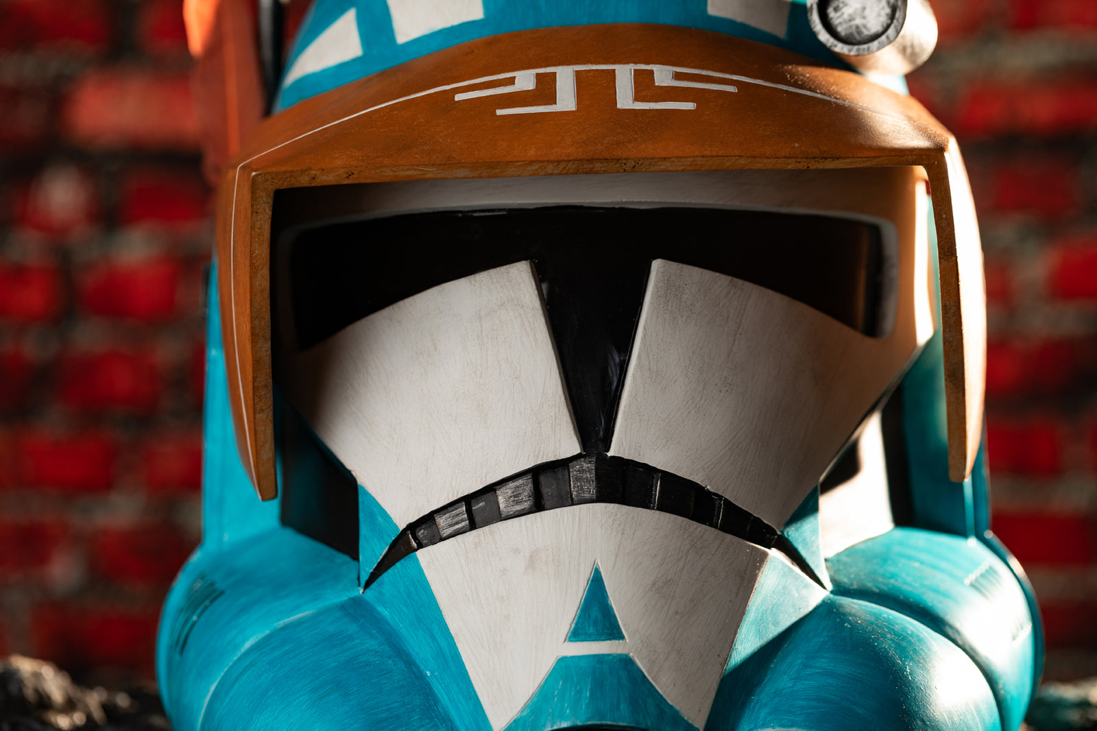 Captain Tukk Helmet - Star Wars Clone Replica - Adult Halloween Prop