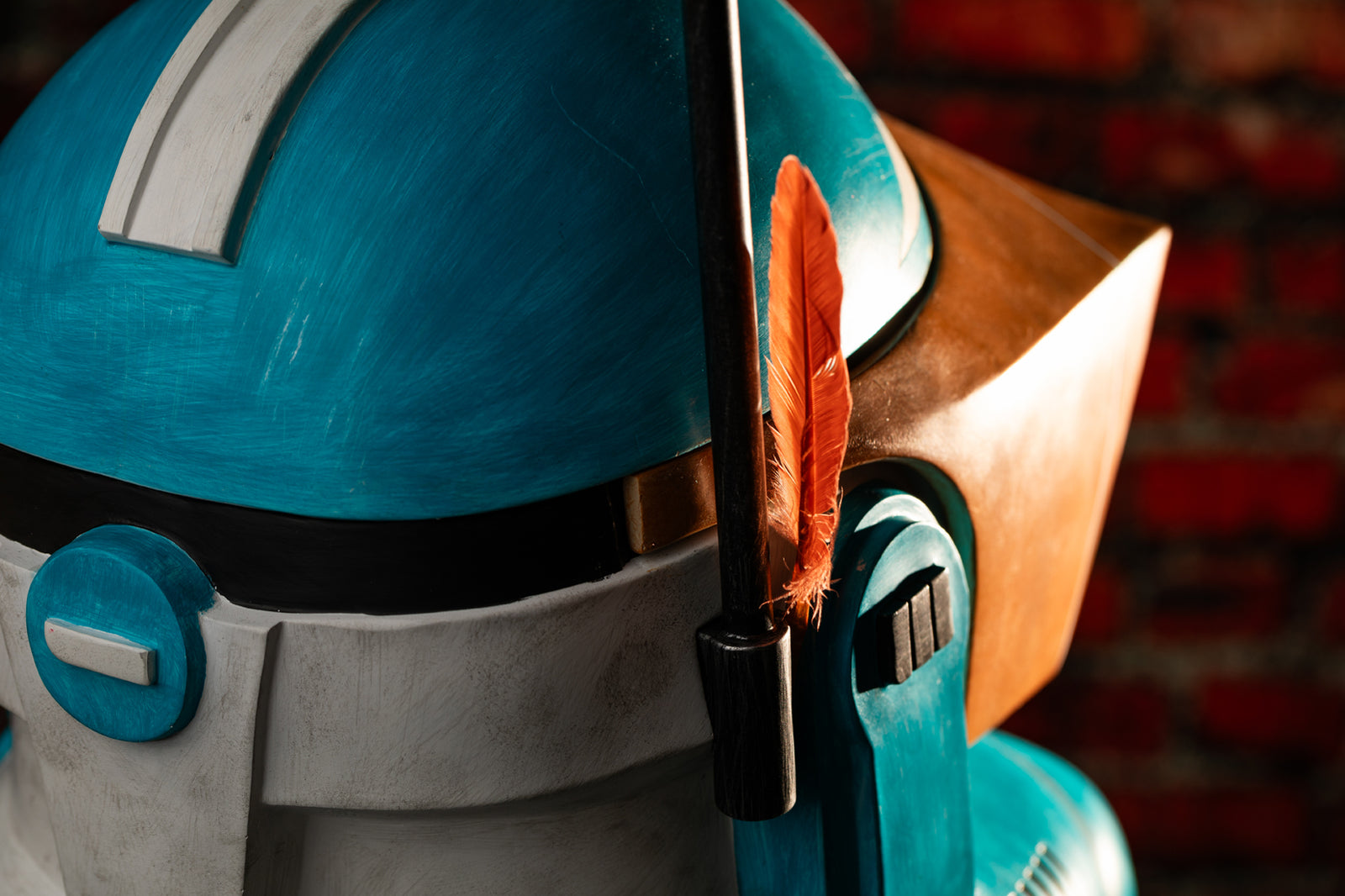 Captain Tukk Helmet - Star Wars Clone Replica - Adult Halloween Prop