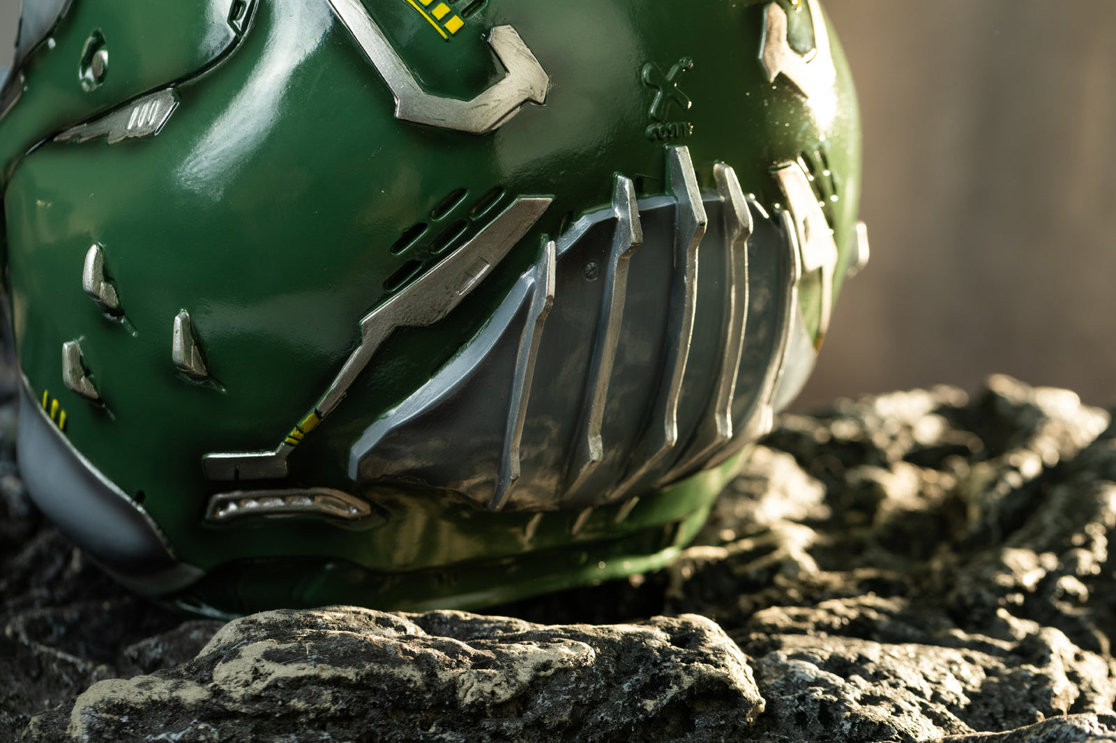 Xcoser Game DOOM Eternal Resin Helmet Replica Adult Cosplay Props Hall