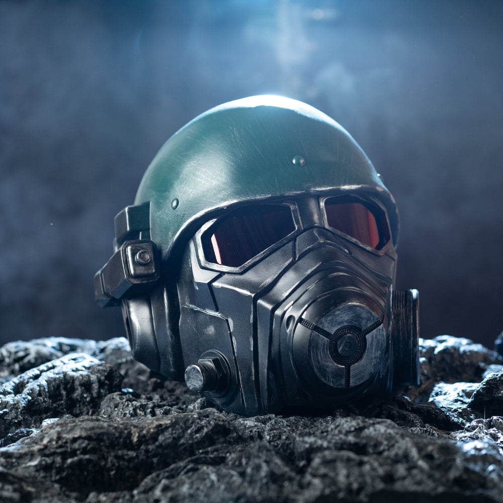 Fallout 4 NCR Veteran Ranger Riot Gear Helmet - Meilleur Par Xcoser ...