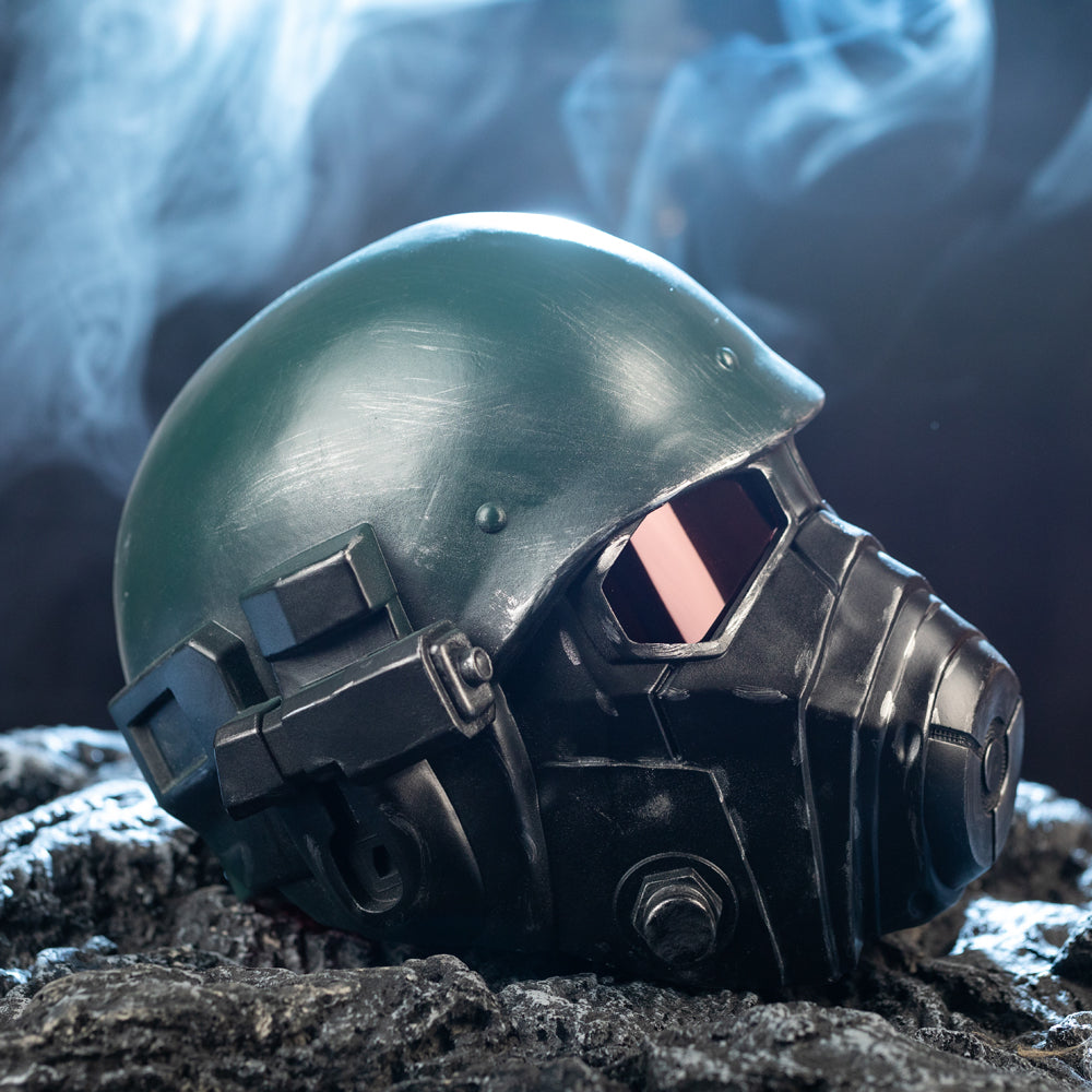 Fallout 4 NCR Veteran Ranger Riot Gear Helmet - Meilleur Par Xcoser ...