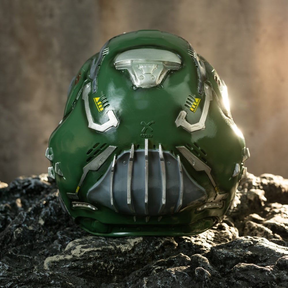 Doctor Doom Xcoser Doom Eternal Classic DOOM Helmet Doomguy Cosplay ...