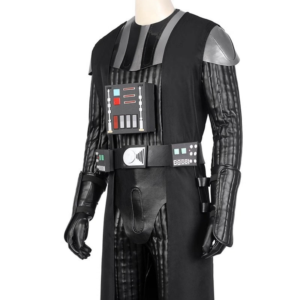 Darth Vader Leather Jumpsuit - Star Wars Suit - Men Full Set Halloween