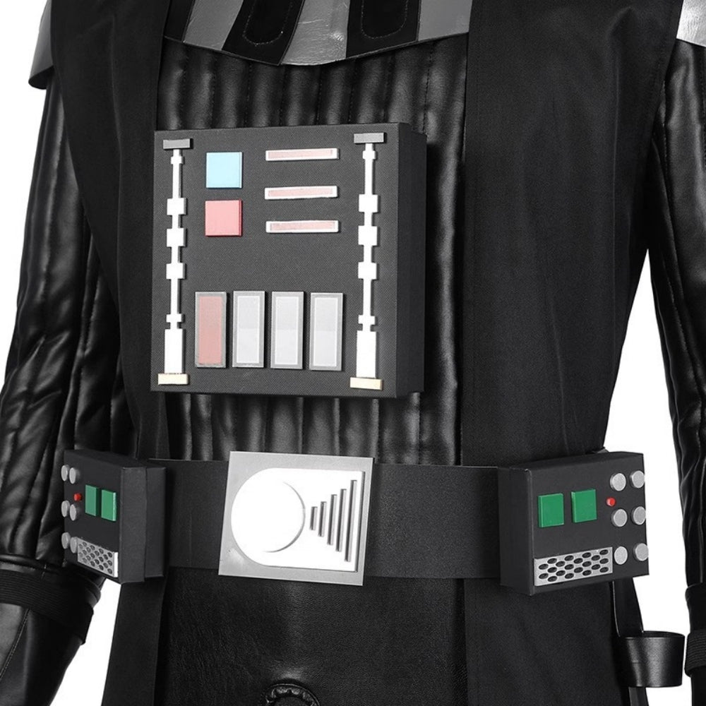 Darth Vader Leather Jumpsuit - Star Wars Suit - Men Full Set Halloween