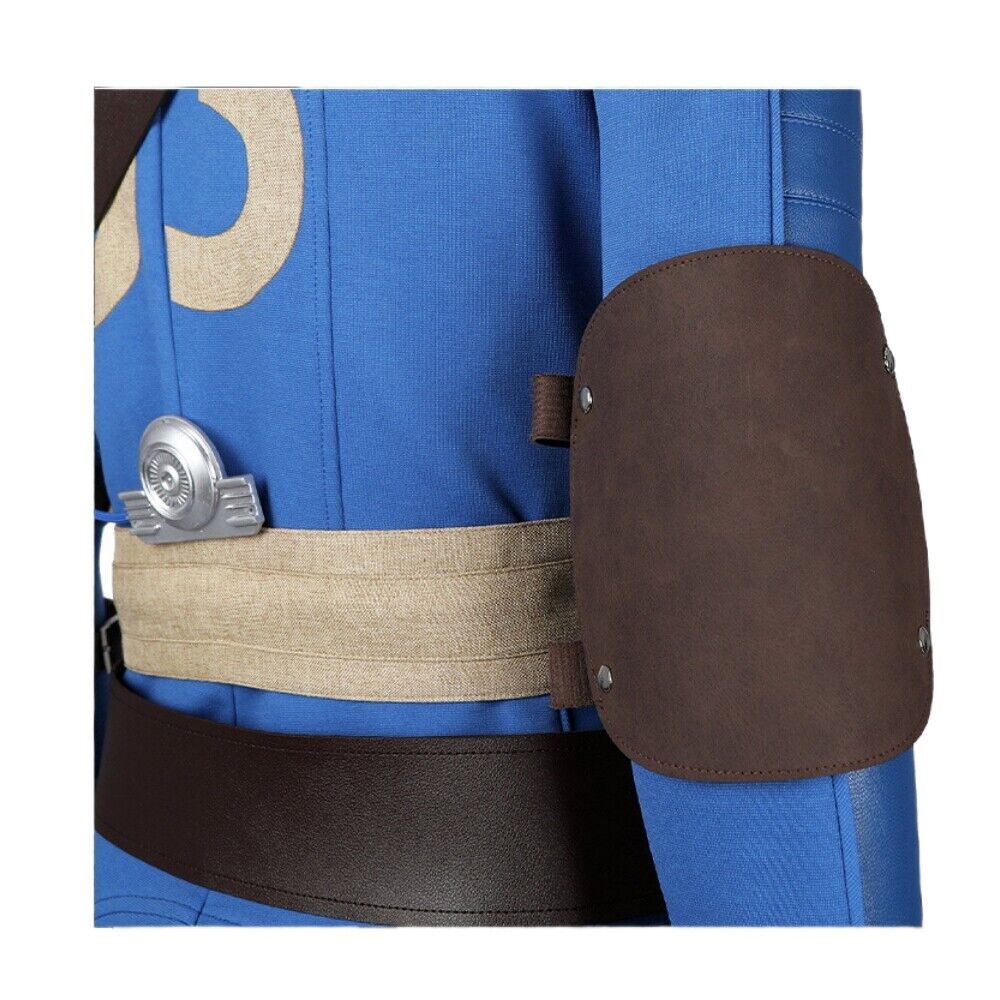Fallout Hank Costume Outfit Man Jumpsuit Suit Prop Set Xmas