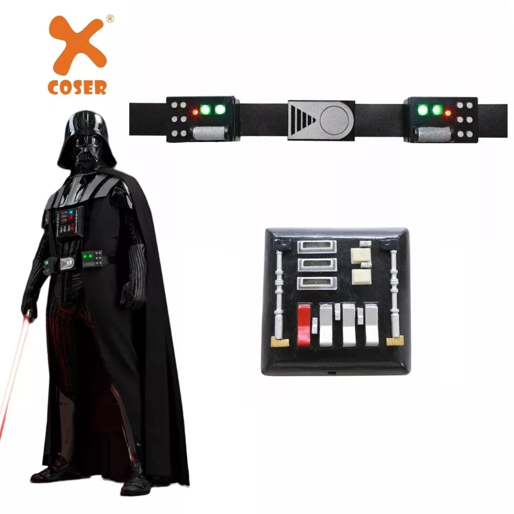 Xcoser Star Wars Darth Vader Belt & Chest Plate with Led Lights Cosplay ...