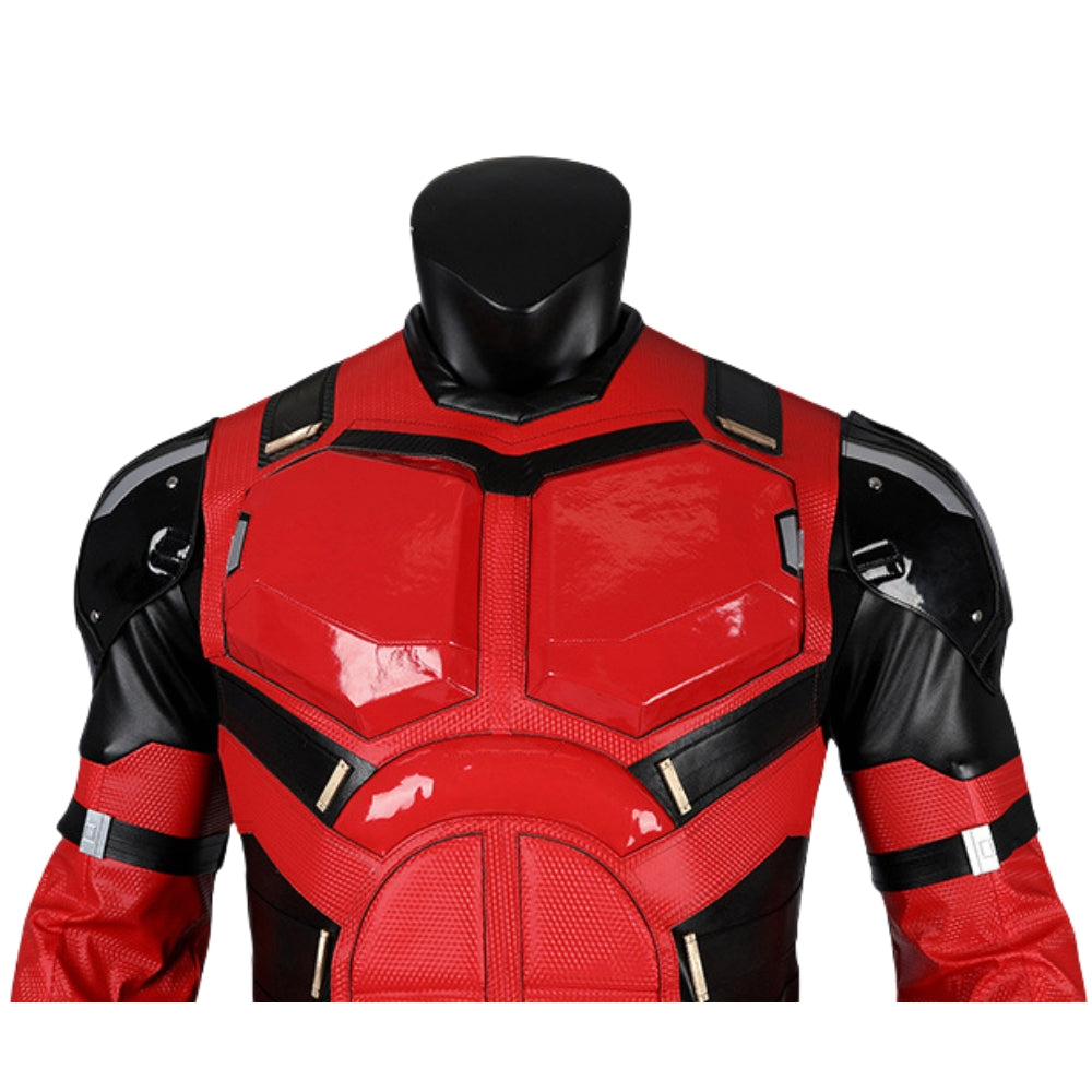 Deadpool 3 Wade Wilson Bright Red Jumpsuit - Adult Cos Outfit