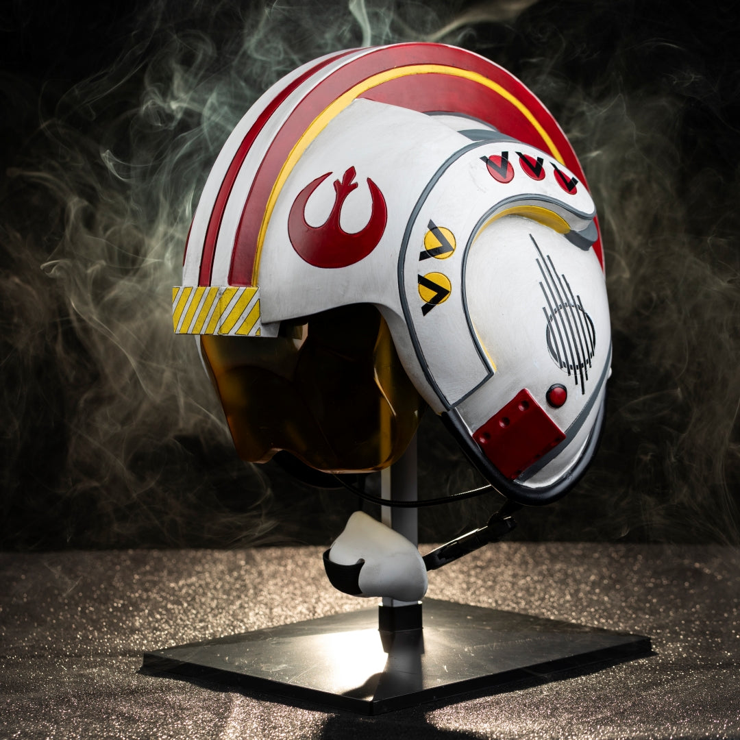 Xcoser Star Wars Luke Skywalker Battle Simulation Helmet Cosplay Resin ...