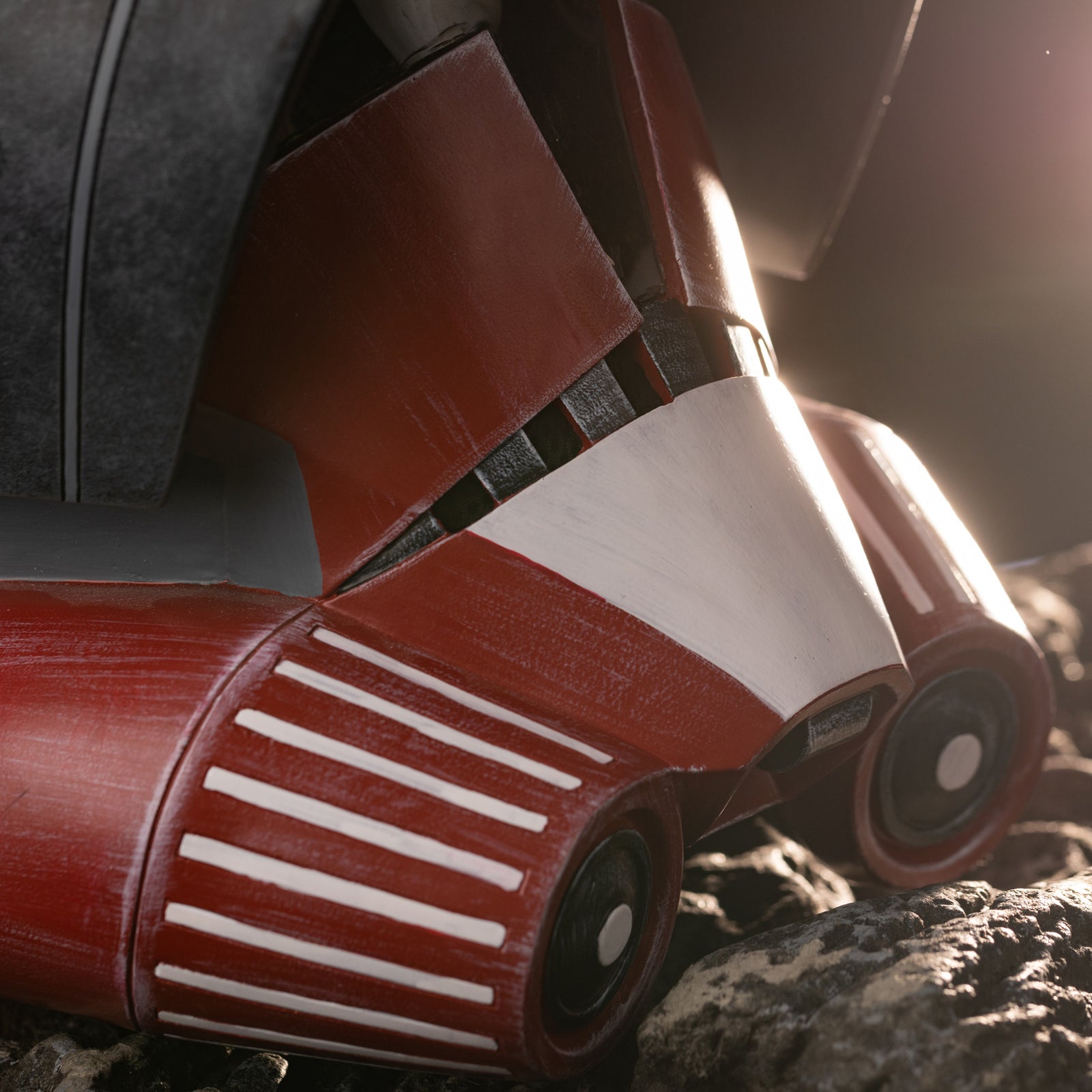 Xcoser Star Wars: The Clone Trooper Commander Fox Helmet Cosplay Colle